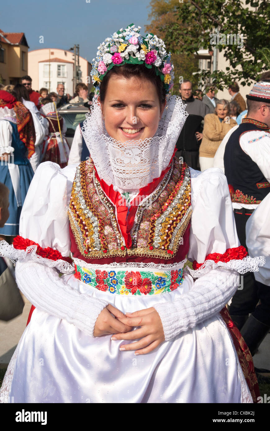 Smiling moravian woman hi-res stock photography and images - Alamy