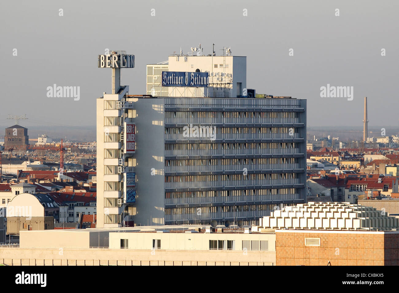 Berlin, the Berliner Verlag publishing house in Berlin-Mitte Stock ...