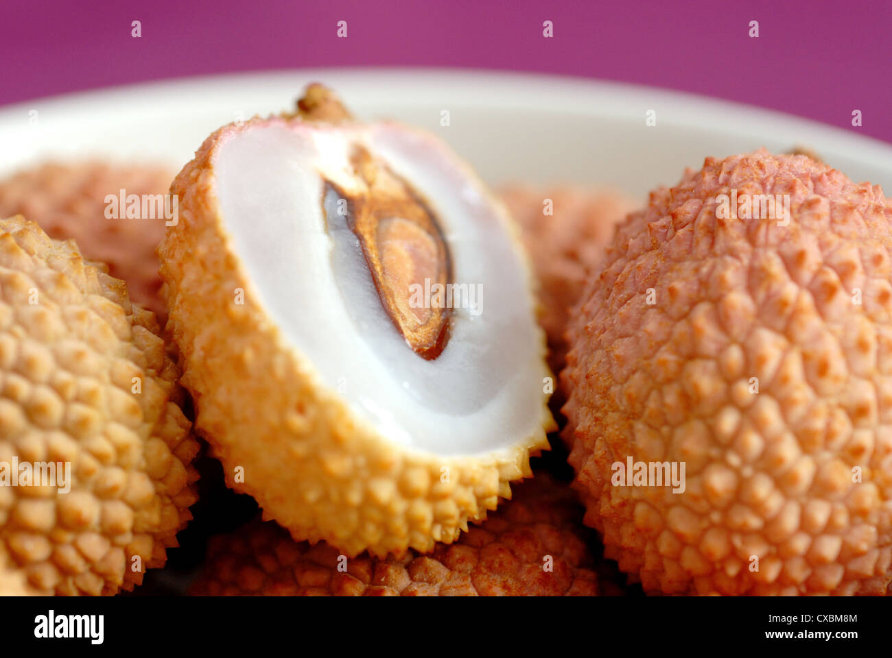 Lychee core hi-res stock photography and images - Alamy