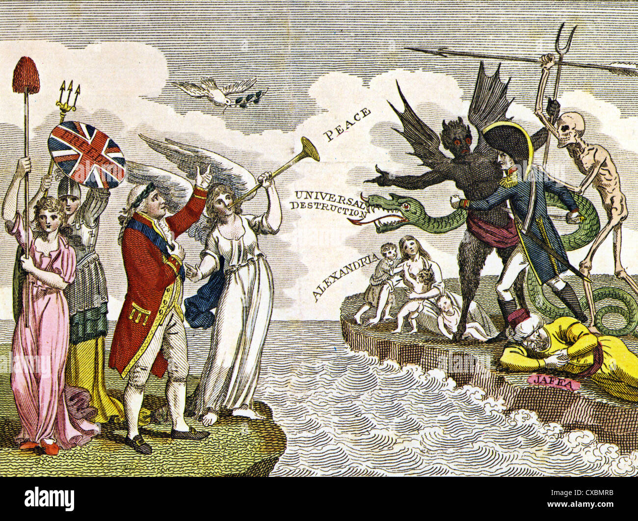 Rise Of Napoleon French Revolution Cartoon