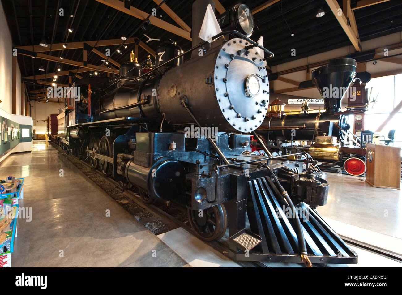 Nevada state railway museum hi-res stock photography and images - Alamy