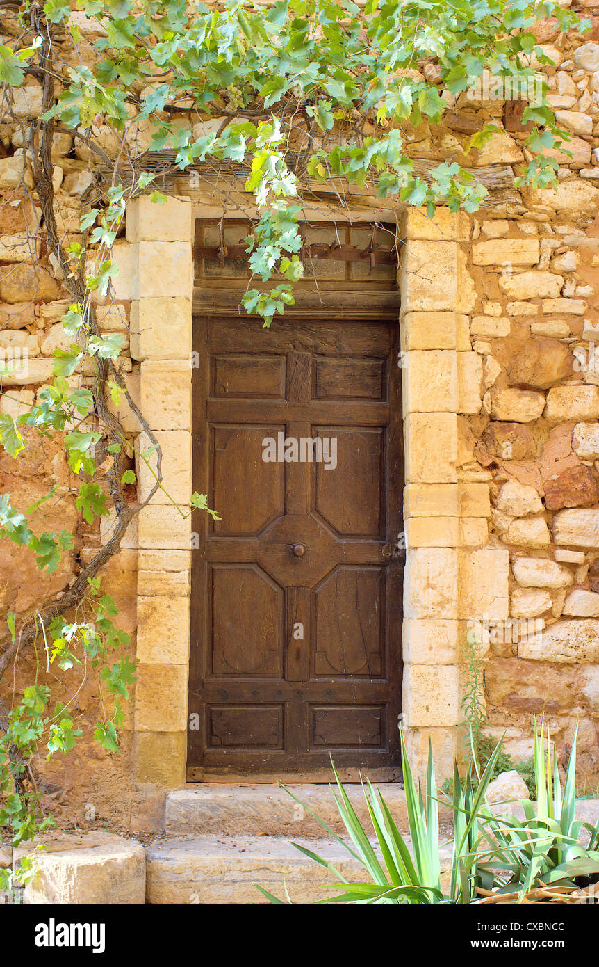 Provencal door Provence France Stock Photo - Alamy