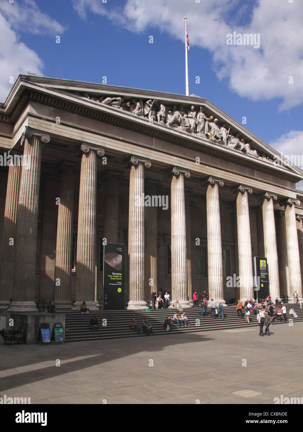 The British Museum Great Russell Street London Stock Photo - Alamy