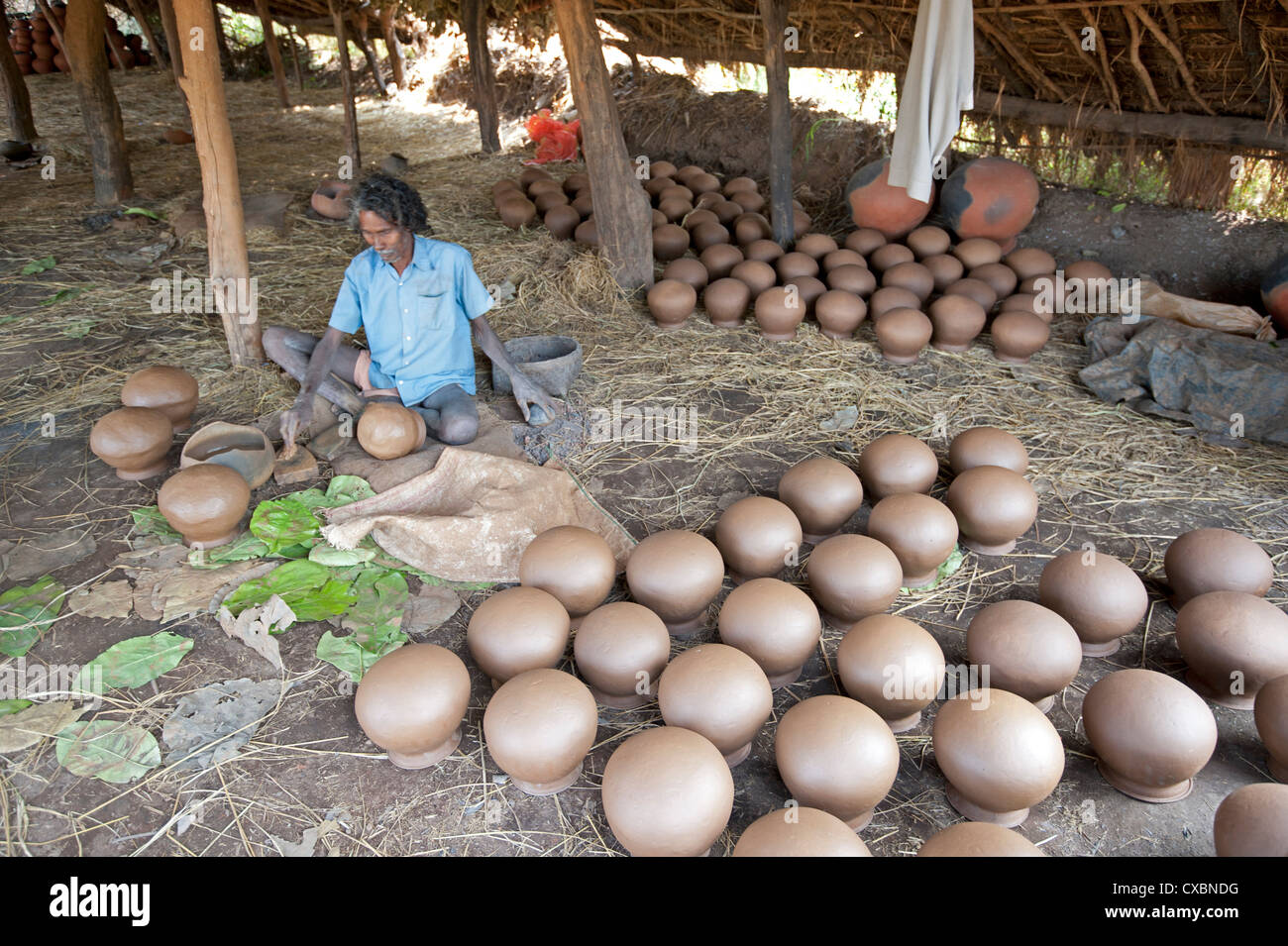 Clay Pottery India High Resolution Stock Photography and Images - Alamy