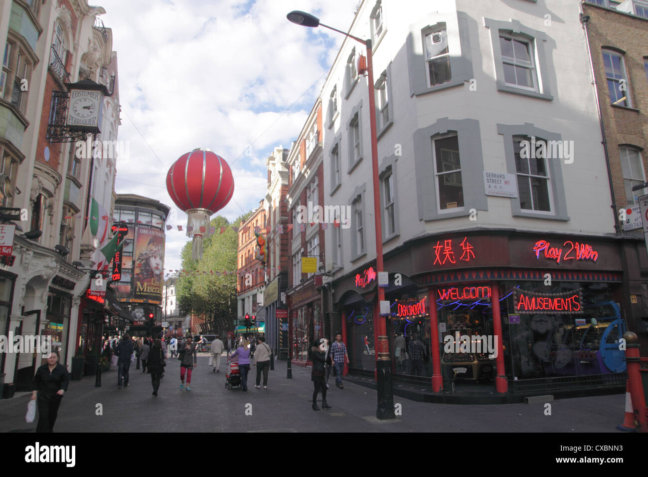 Wardour Street Chinatown Soho High Resolution Stock Photography and ...