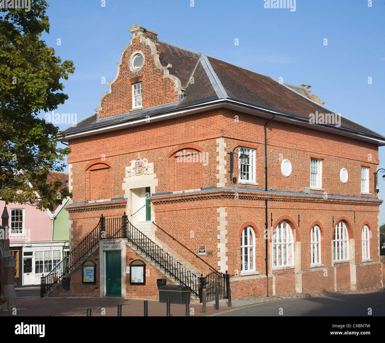 The Shire Hall town hall Woodbridge Suffolk England Stock Photo - Alamy