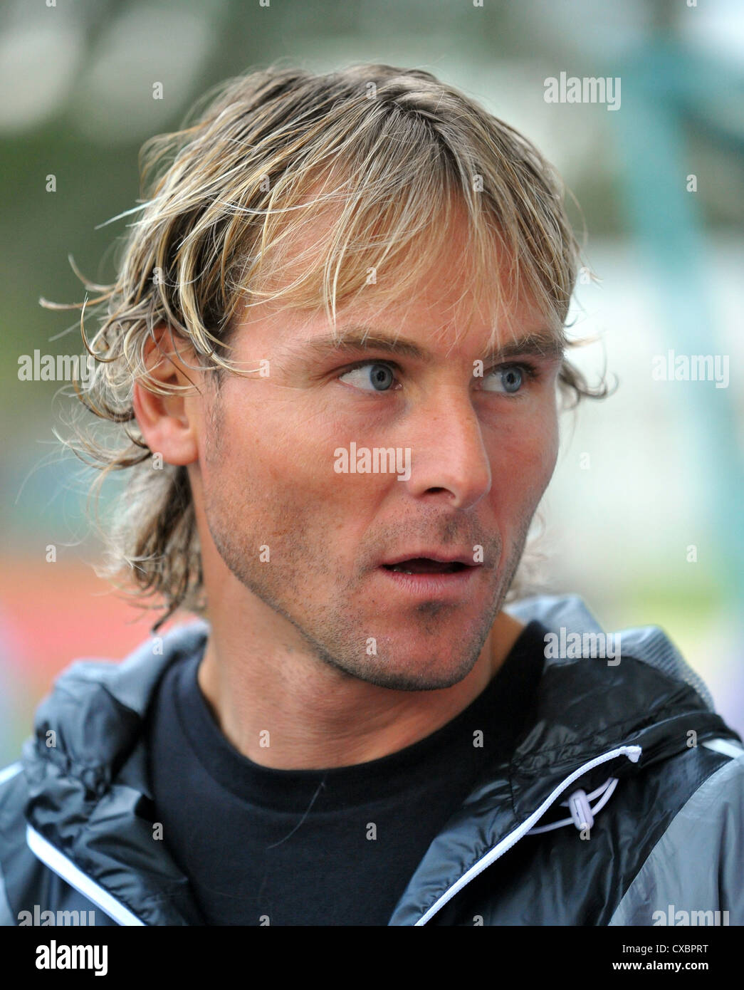Former Czech soccer player Pavel Nedved during beneficial soccer match ...