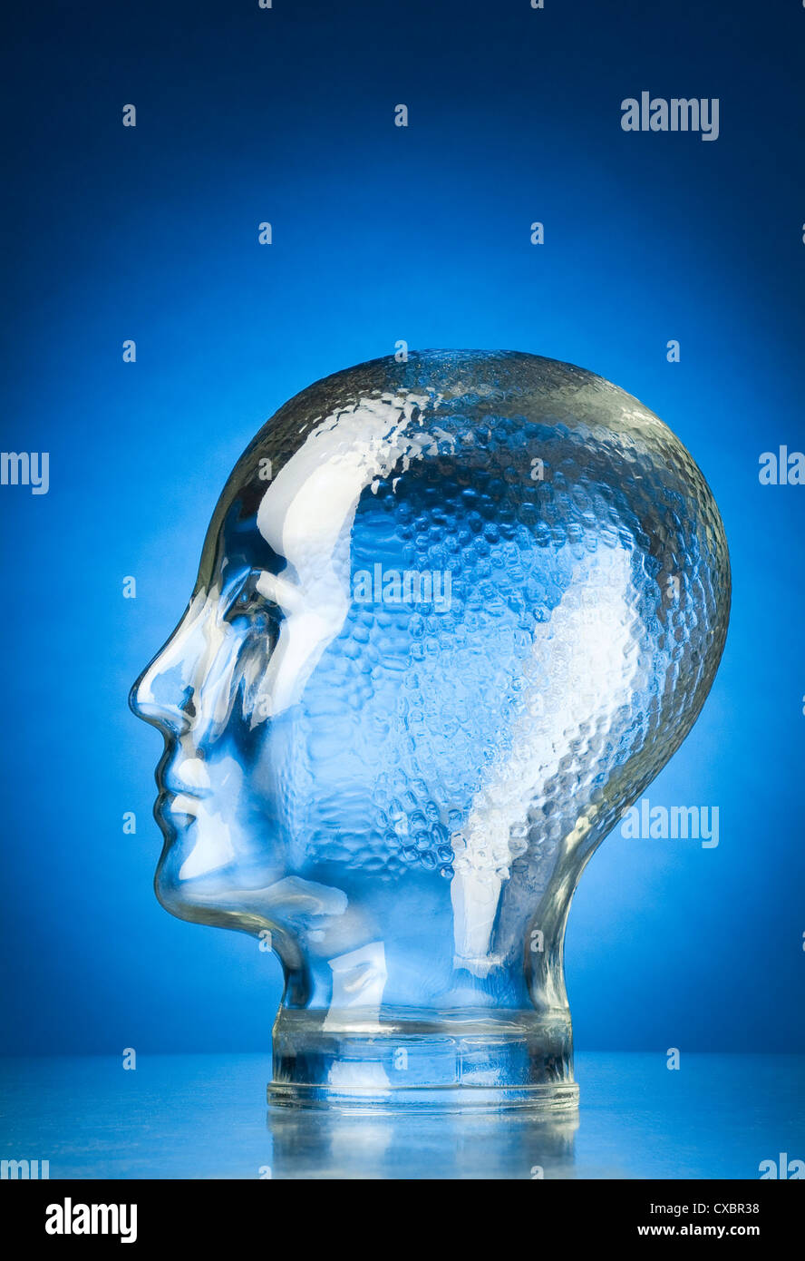 Hamburg, glass head Stock Photo - Alamy