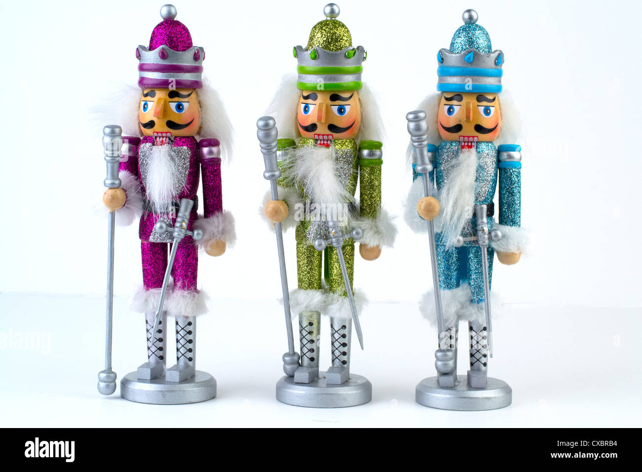Nutcrackers in a row Stock Photo - Alamy