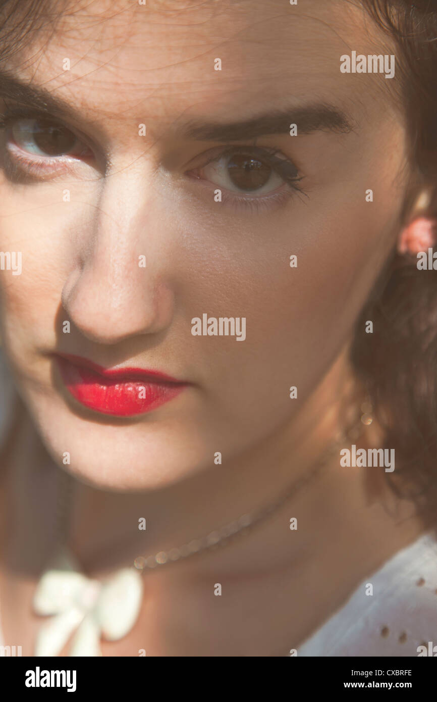 Latin Woman Portrait Stock Photo - Alamy