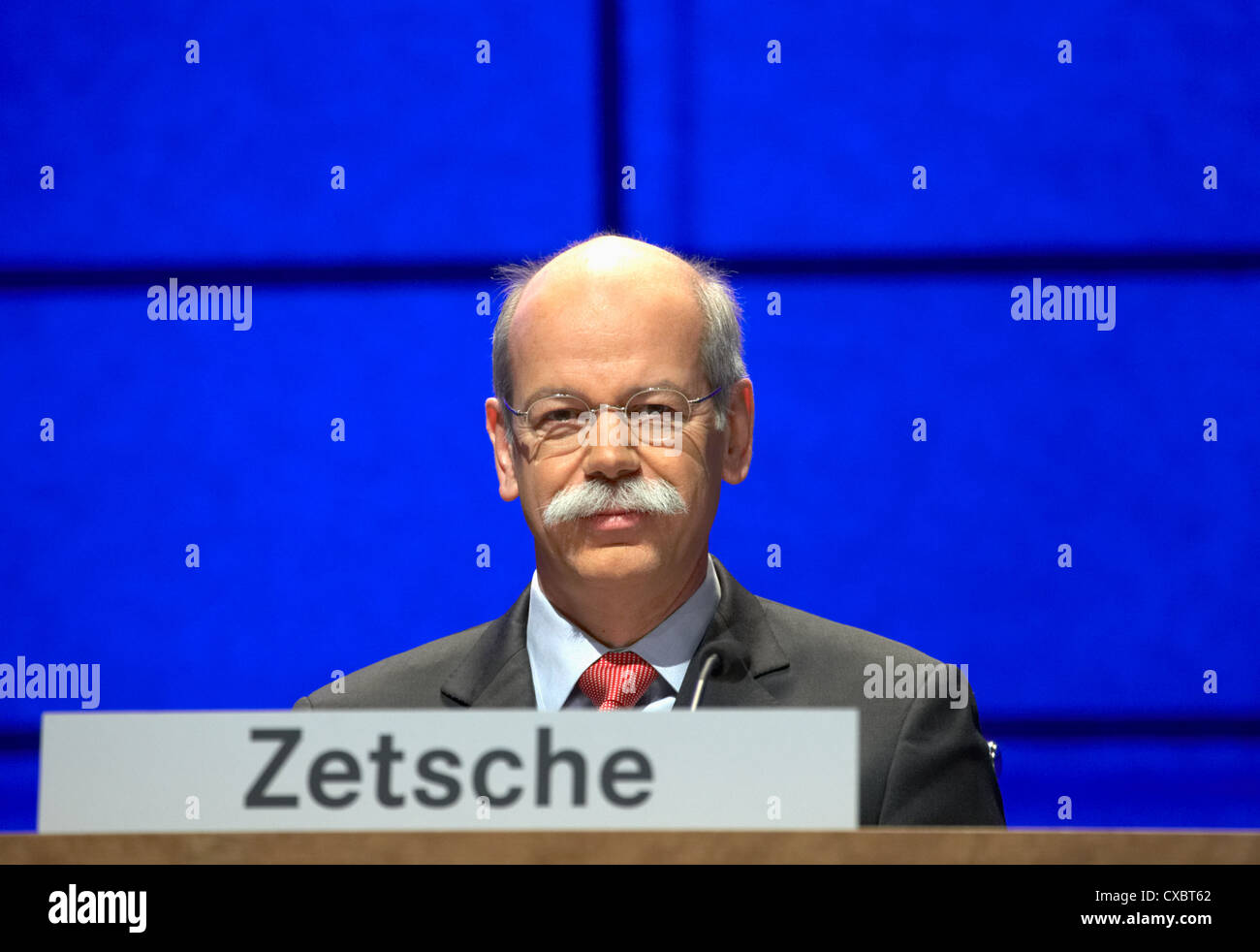 Berlin - Dr. Dieter Zetsche, Chairman of DaimlerChrysler AG Stock Photo ...