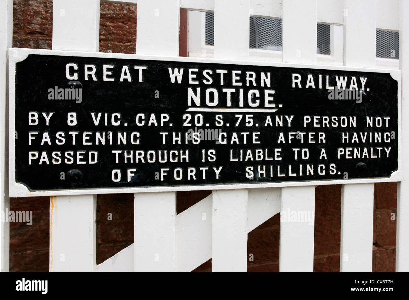 Notice Sign Instruction Railway High Resolution Stock Photography and ...