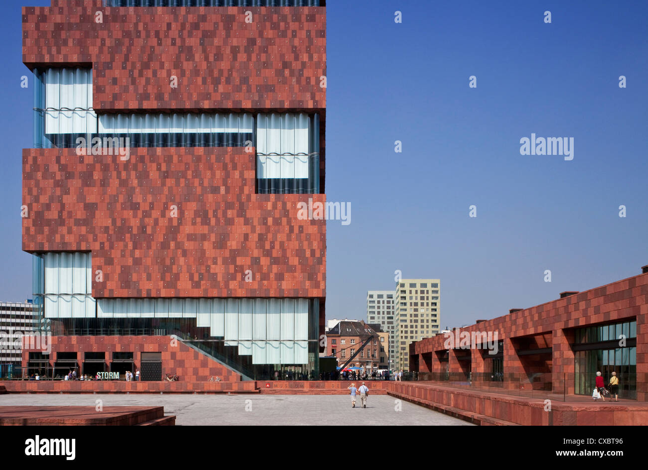 MAS - Museum Aan de Stroom, Antwerp, Belgium. Architect: Neutelings ...