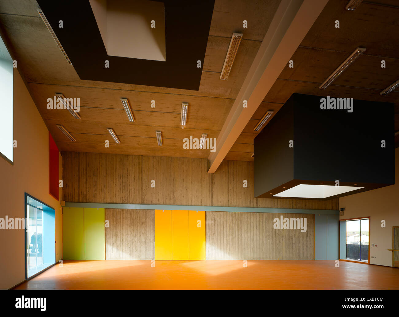 Community centre hall interior hi-res stock photography and images - Alamy