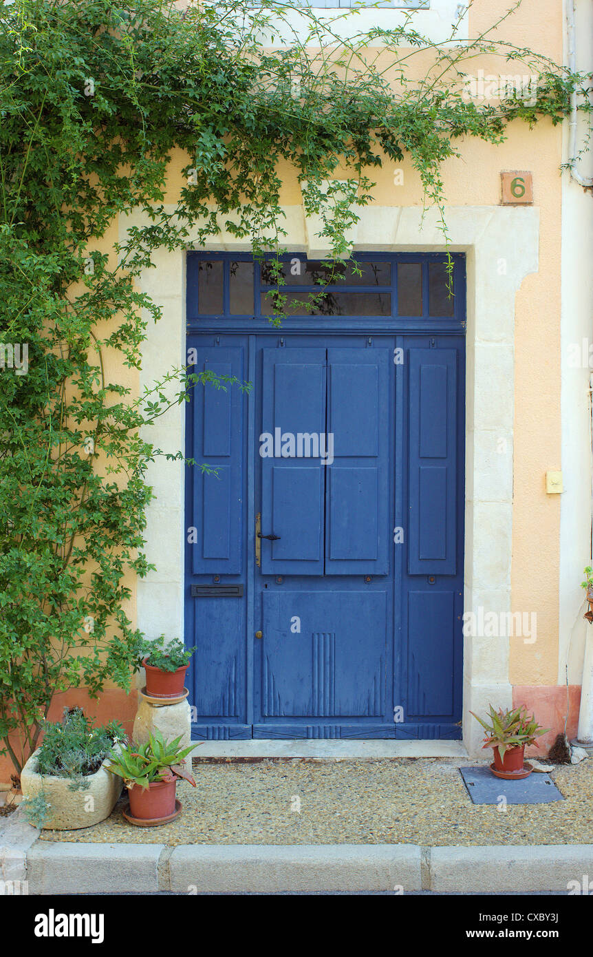 Provencal door Provence France Stock Photo - Alamy