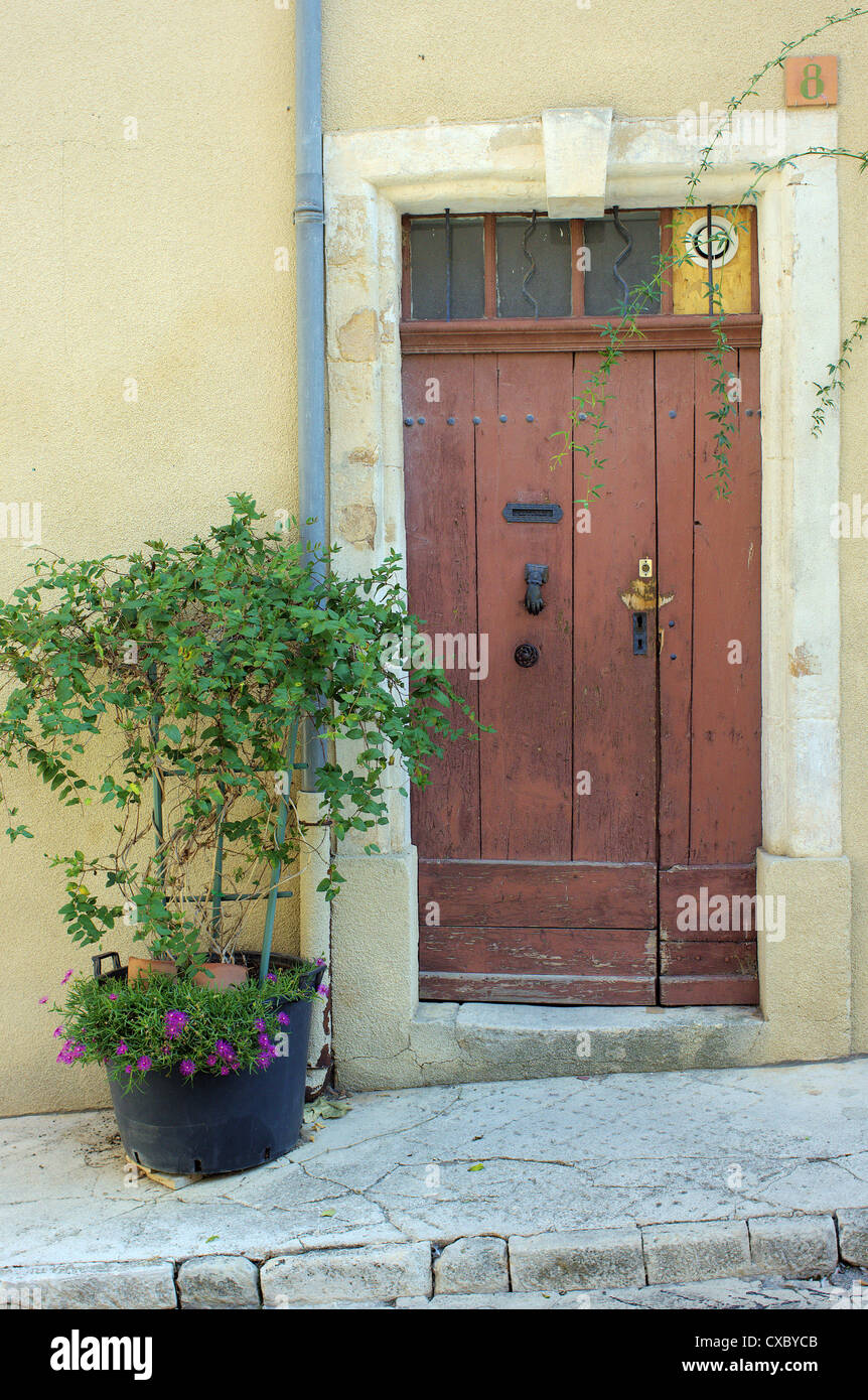 Provencal door Provence France Stock Photo - Alamy