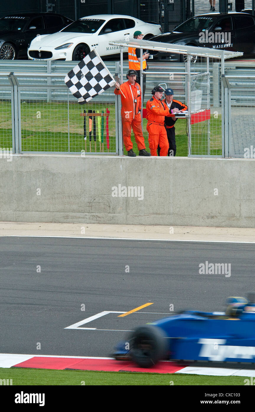 Chequered flag formula one hi-res stock photography and images - Alamy