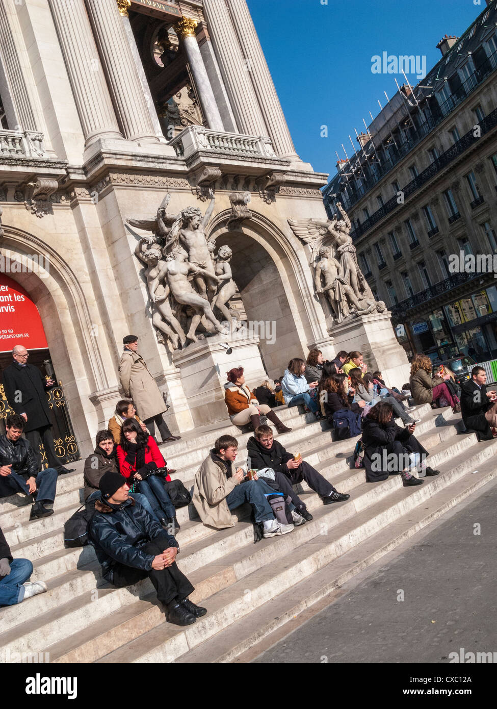 France with tourists on the steps architecture architecture hi-res ...