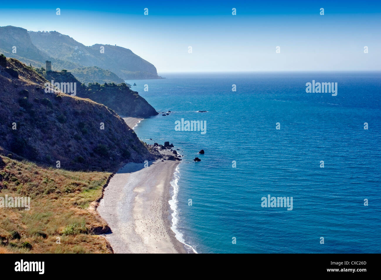 Andalucia spain maro hi-res stock photography and images - Alamy