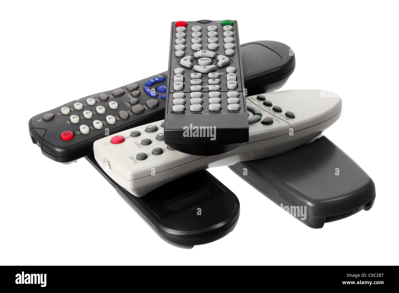 Tv Remote Control Handset High Resolution Stock Photography and Images ...