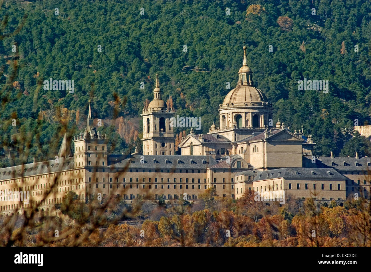 Escorial Monastery Madrid monasterio Spain España Stock Photo - Alamy