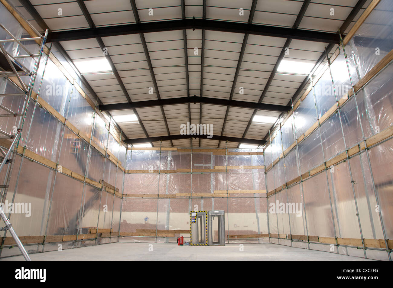 Asbestos removal from old factory hi-res stock photography and images ...