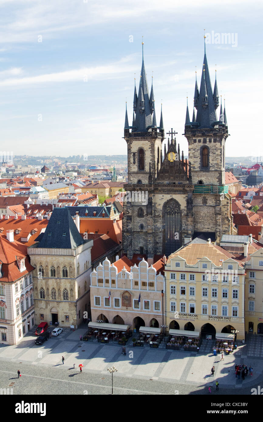 Prague, the capital of Czech Republic, Central Europe Stock Photo - Alamy