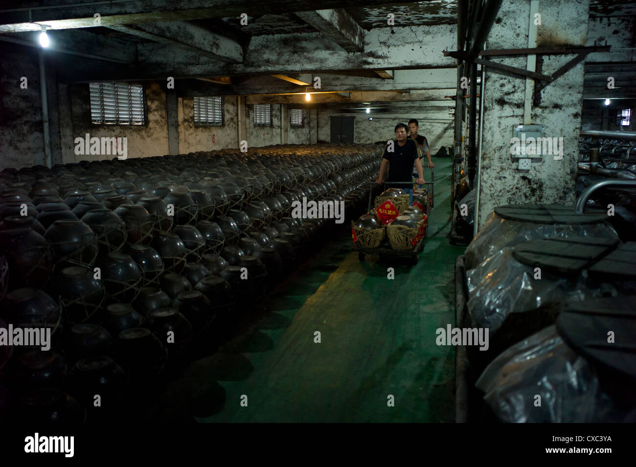 Jiujiang Distillery in Jiujiang, Guangdong province, China Stock Photo ...