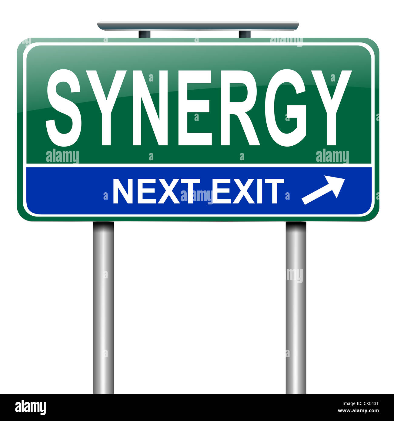 Team building teamwork synergy Cut Out Stock Images & Pictures - Alamy