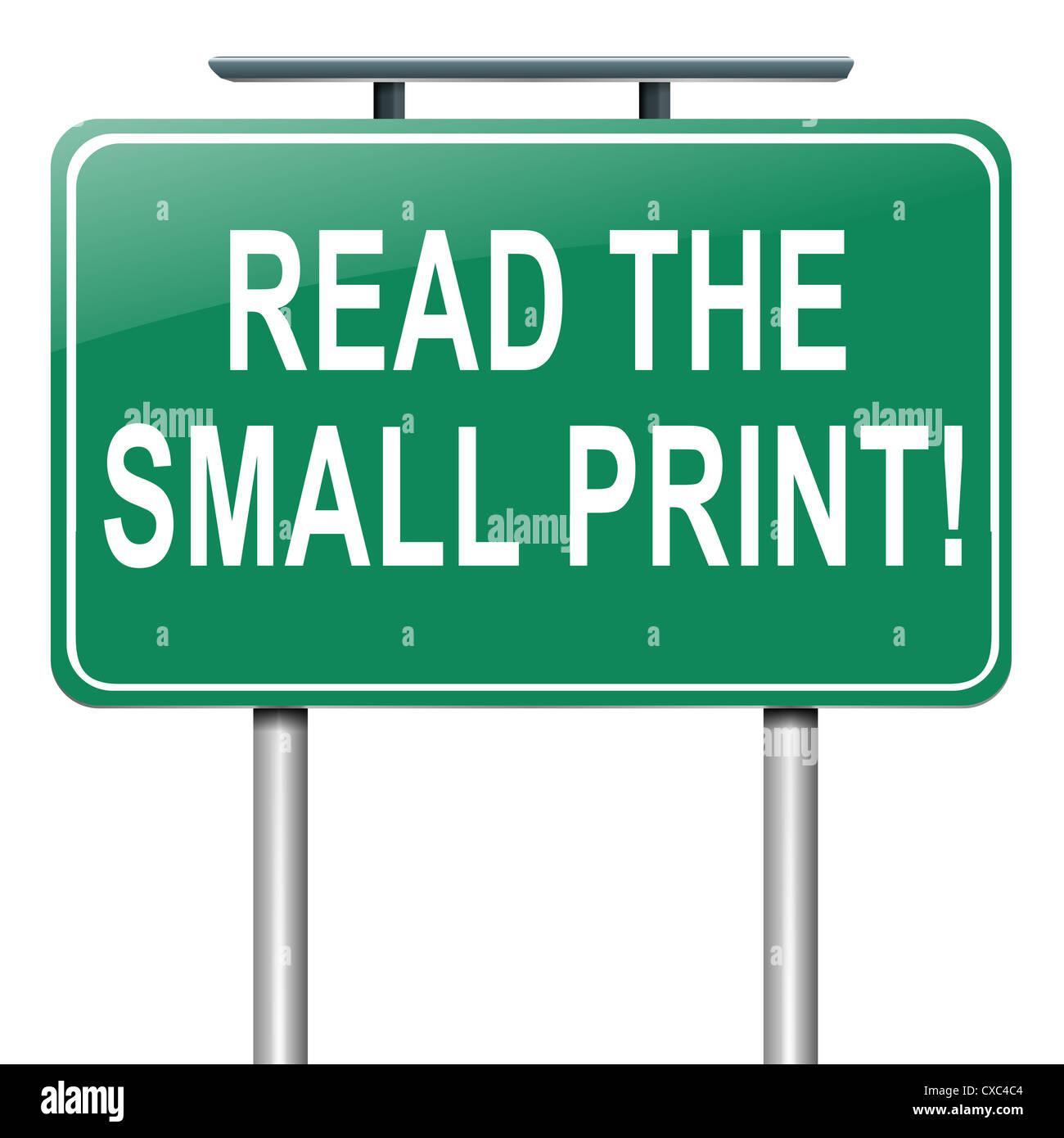 Confusing sign illustration Cut Out Stock Images & Pictures - Alamy