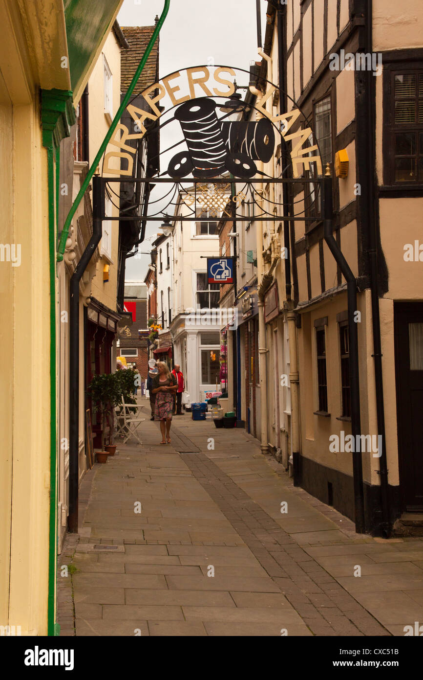 Medieval market town of Leominster, Herefordshire, England, UK Stock ...