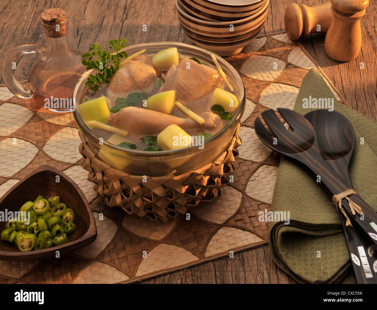 Tinola, a filipino chicken soup, Philippines, Southeast Asia, Asia ...