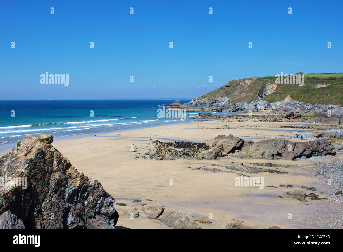 Dollar Cove, Gunwalloe, Lizard Peninsula, Cornwall, England, United ...