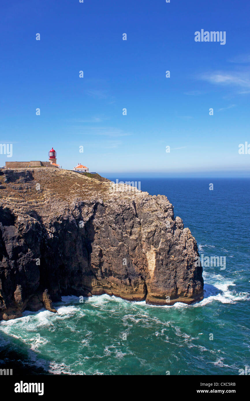Cabo de Sao Vicente (Cape St. Vincent), Algarve, Portugal, Europe Stock ...