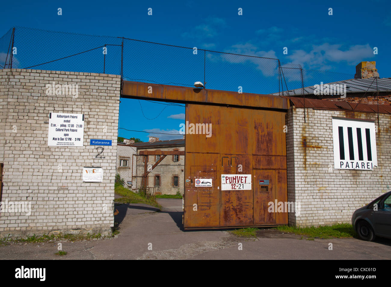 Patarei Prison Kalamaja district Tallinn Estonia Europe Stock Photo - Alamy