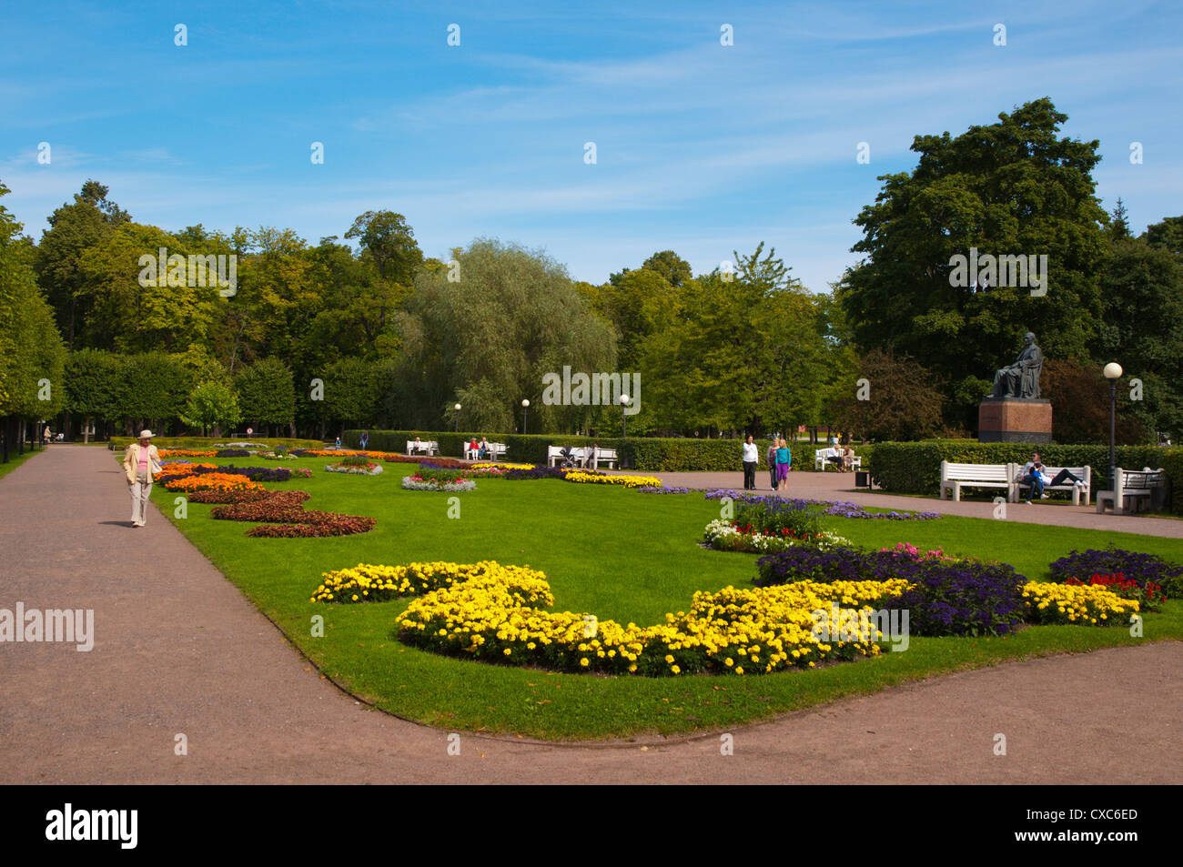 Kadrioru park the Kadriorg park Tallinn Estonia Europe Stock Photo - Alamy
