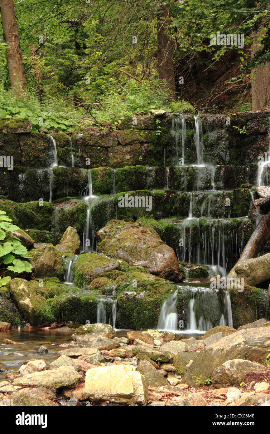 Waterfall in Poland Stock Photo - Alamy