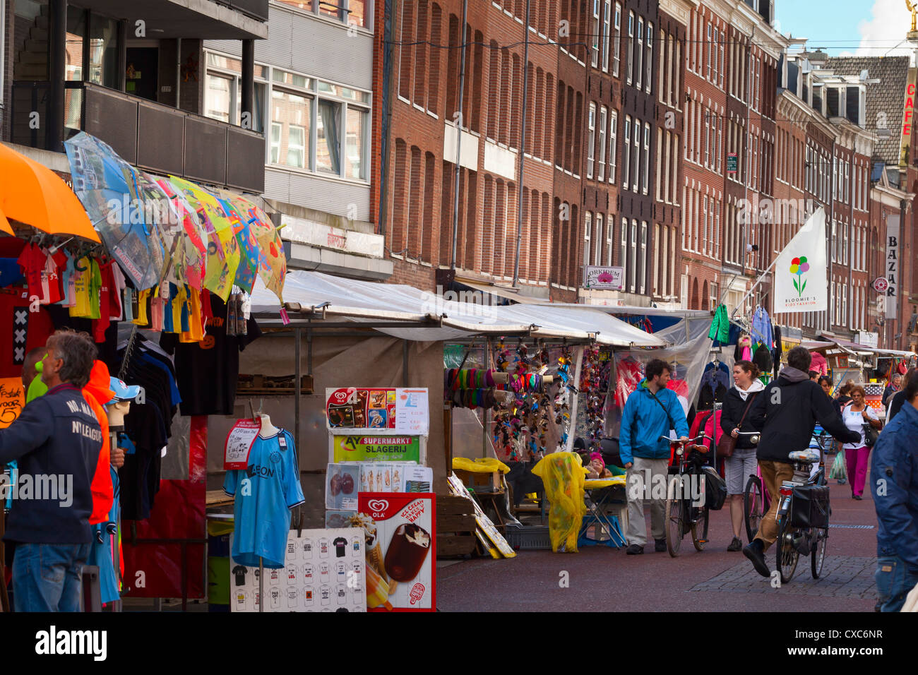 Albert-Cuyp-Market - Amsterdam, Netherlands, Europe Stock Photo - Alamy