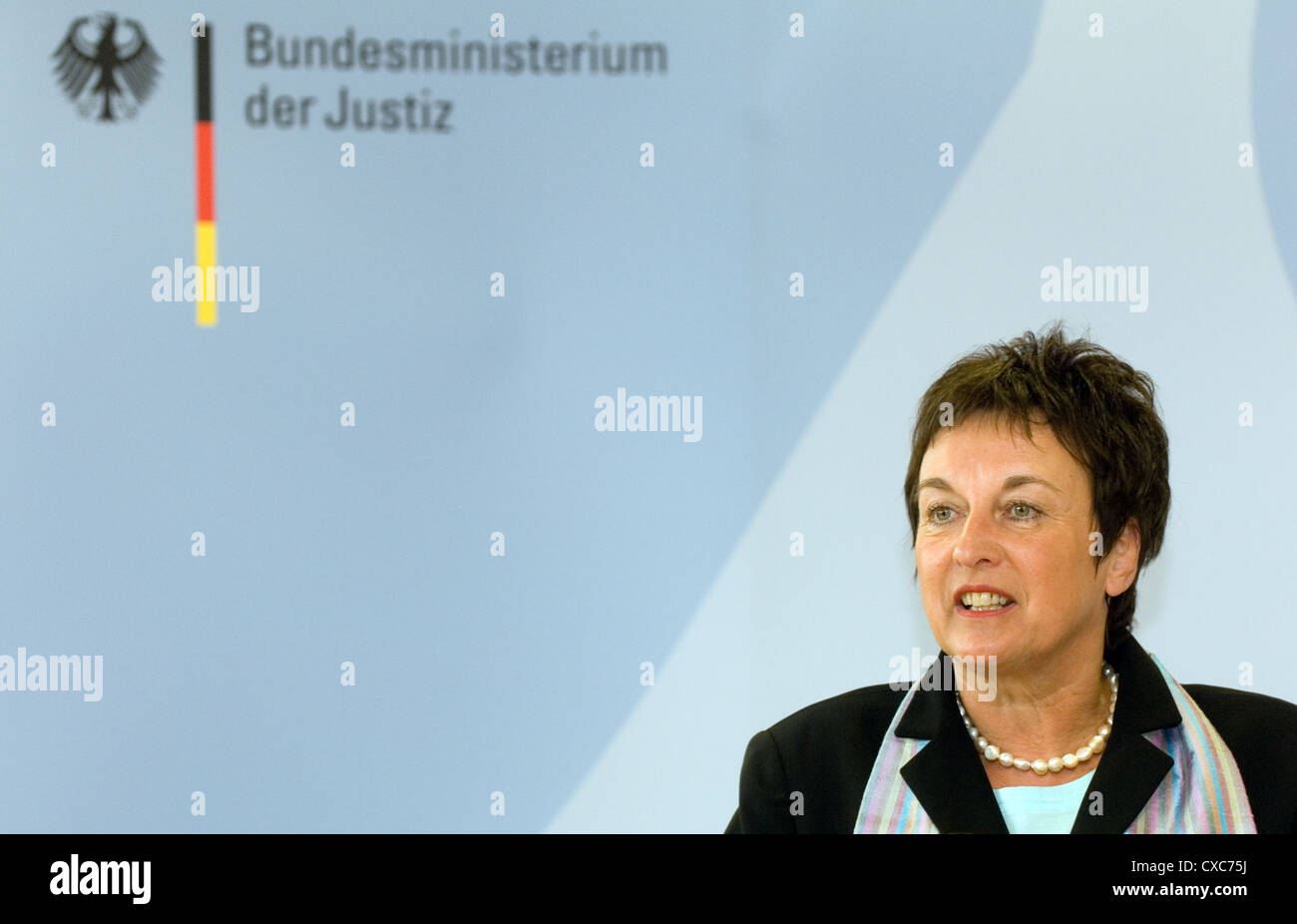 Justice Minister Brigitte Zypries (SPD), Berlin Stock Photo - Alamy