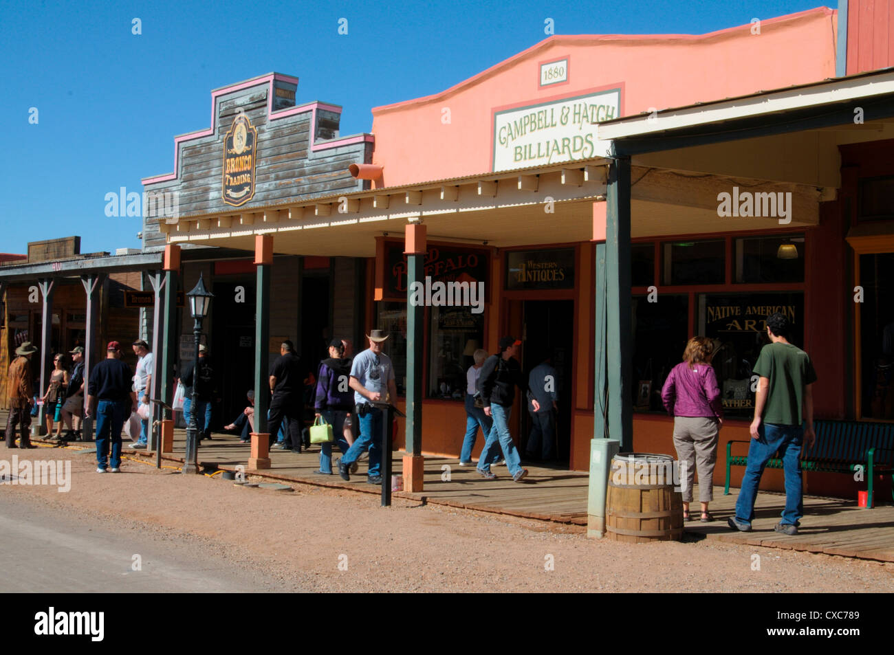 Tombstone, Arizona, United States of America, North America Stock Photo ...
