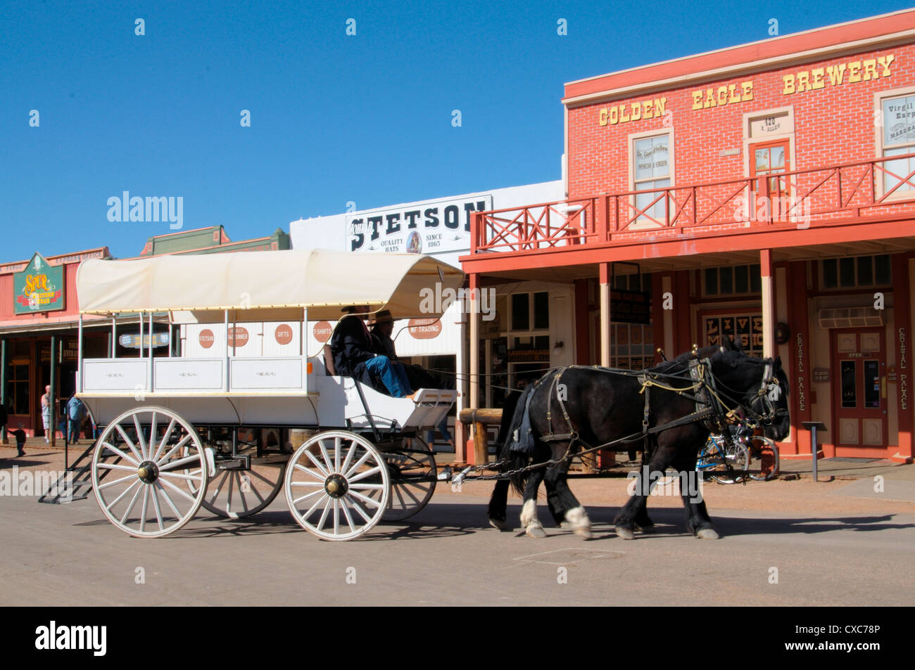 Tombstone, Arizona, United States of America, North America Stock Photo ...