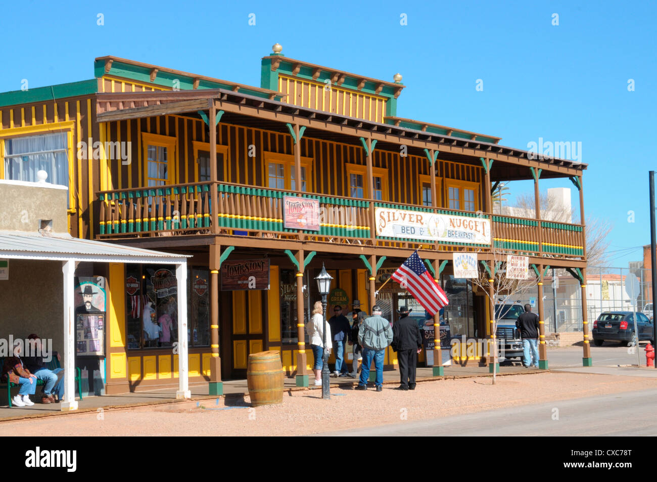 Tombstone, Arizona, United States of America, North America Stock Photo ...
