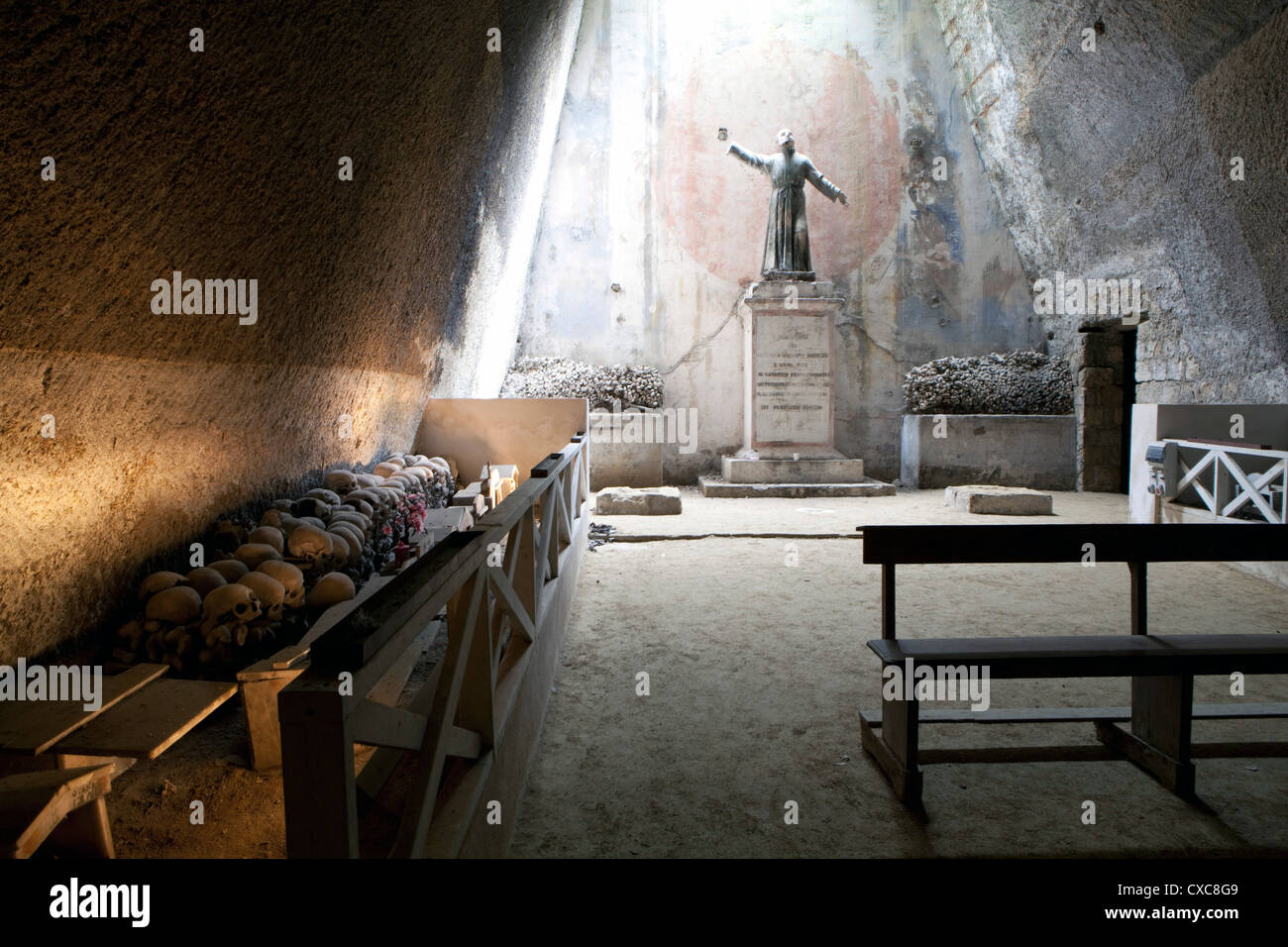 The Fontanelle Cemetery in the Sanita Quarter, Naples, Campania, Italy ...