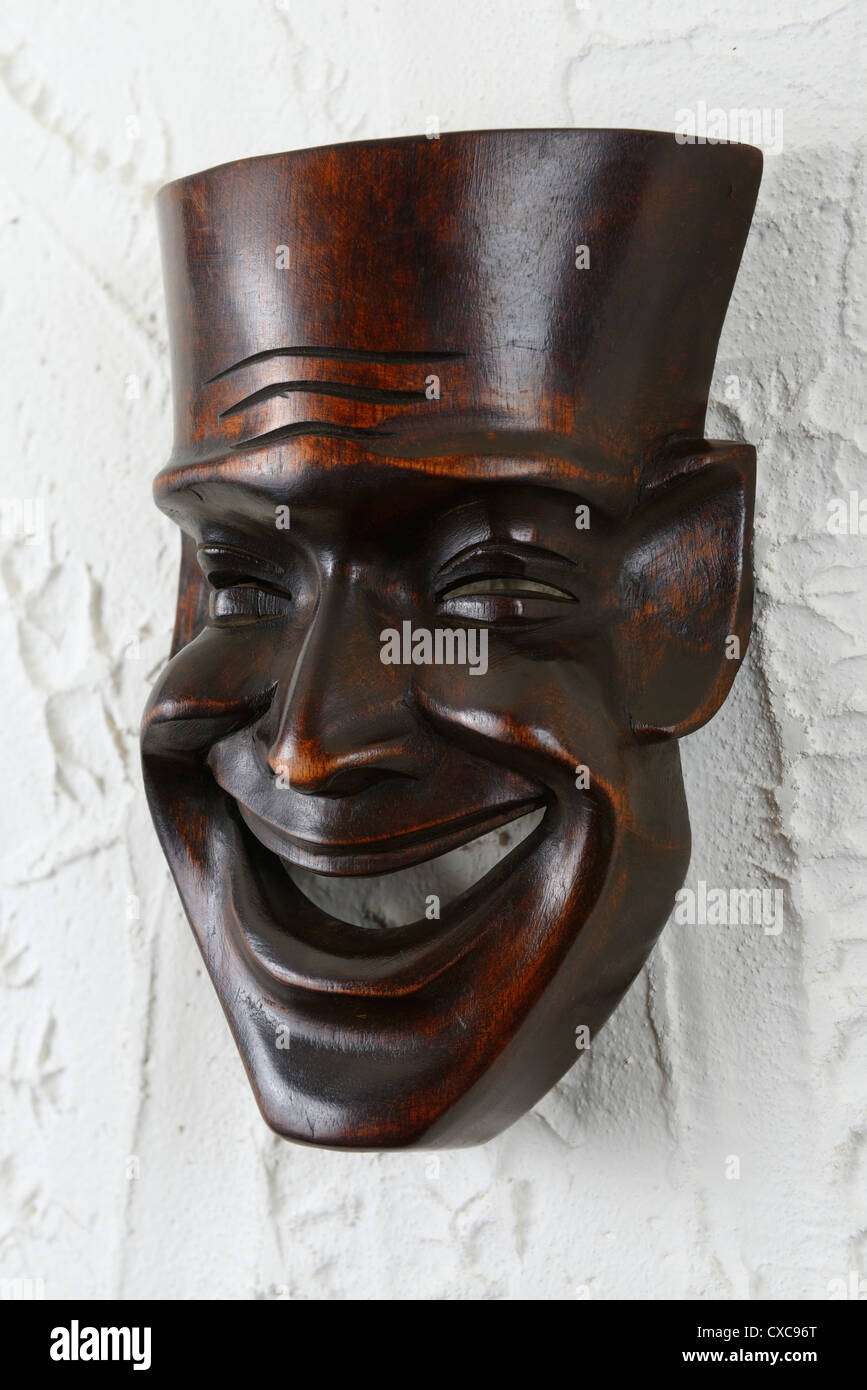 Greek theatre mask hi-res stock photography and images - Alamy