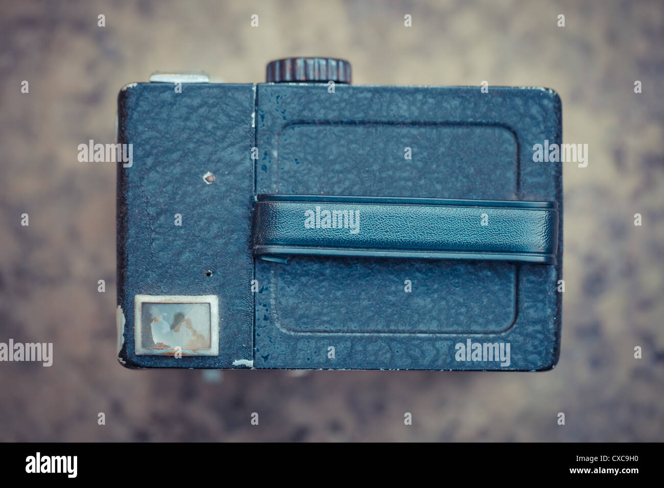 The beautiful design of an old analogic vintage camera Stock Photo - Alamy