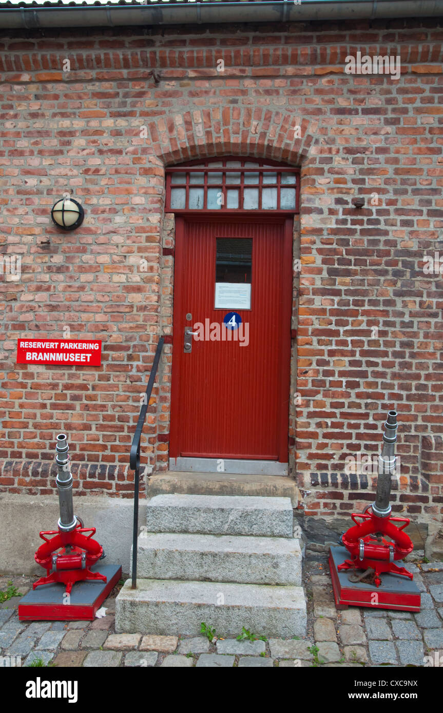 Brannmuseet the Fire Brigade museum Gronland district central Oslo ...