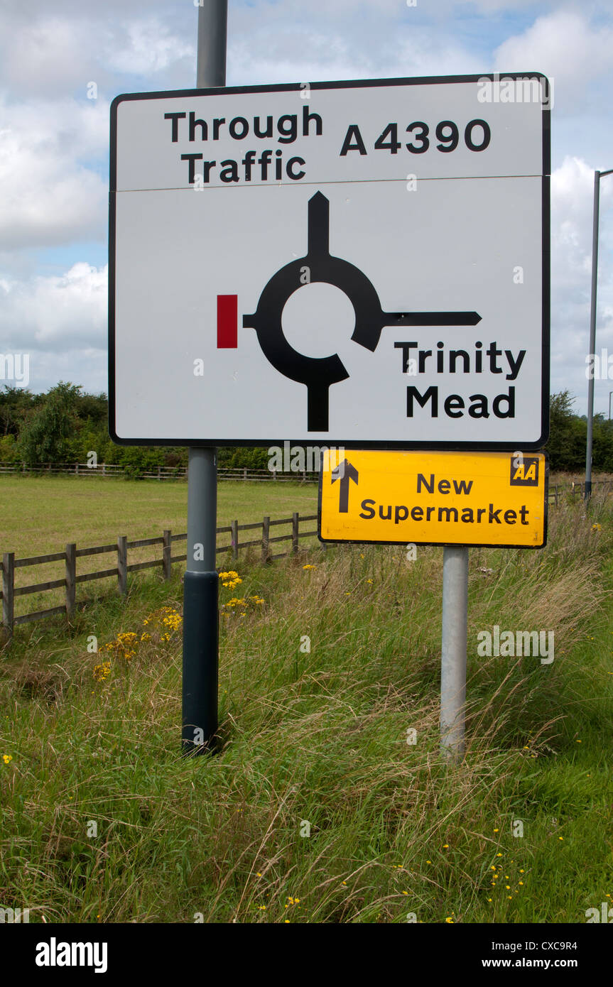 Aa road signs hi-res stock photography and images - Alamy