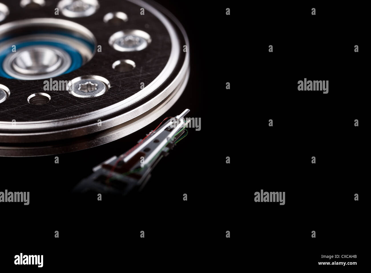 Close up hard disks hi-res stock photography and images - Alamy
