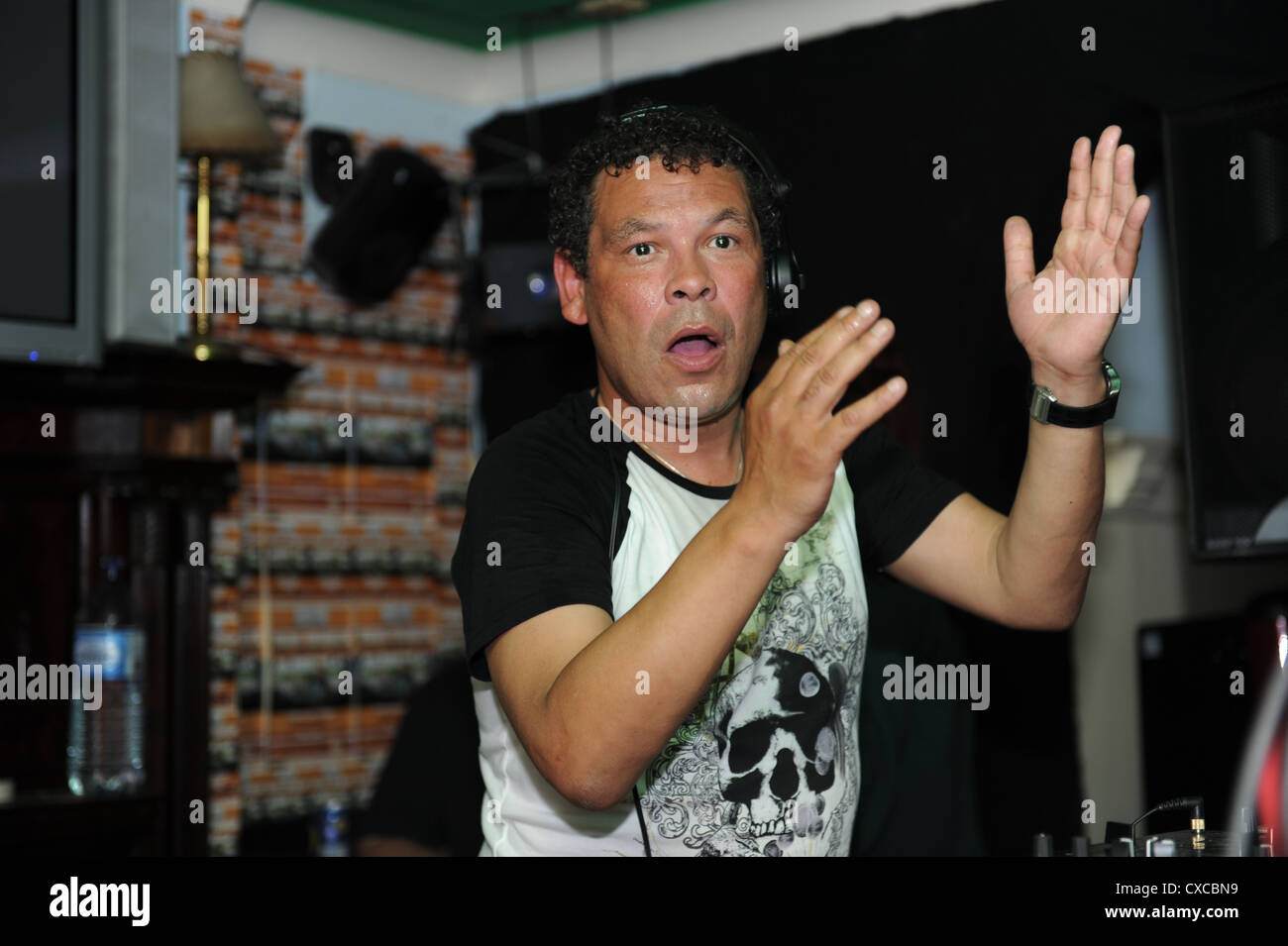 TV actor and DJ Craig Charles performs in Cumbria Stock Photo - Alamy