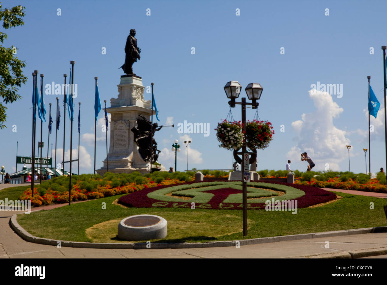 Memorial to Quebec City founder Samuel de Champlain tops Cap-Diamant ...